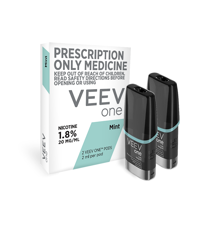 VEEV ONE MINT 20MG/ML (1.8%) 2 X 2ML – Nimbus Lane